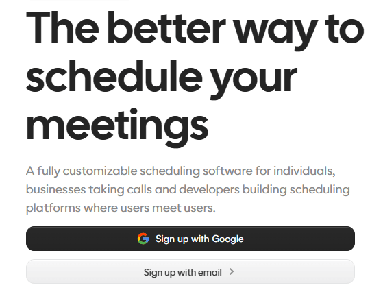 Cal.com - Official Website | Try Best Scheduling Platform!